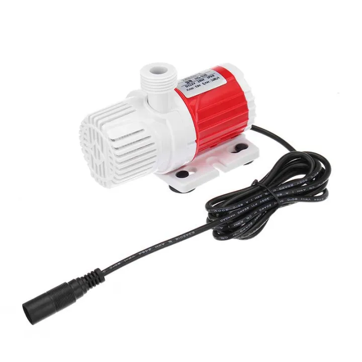 (KUAO) 20W 12V Dc 1100L/H Submersible Water Pump Marine Controllable ...