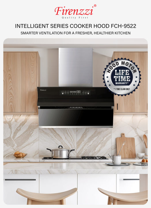 Firenzzi High Suction Power 2300m3/hr FCH-9522 Dual Separate Control ...