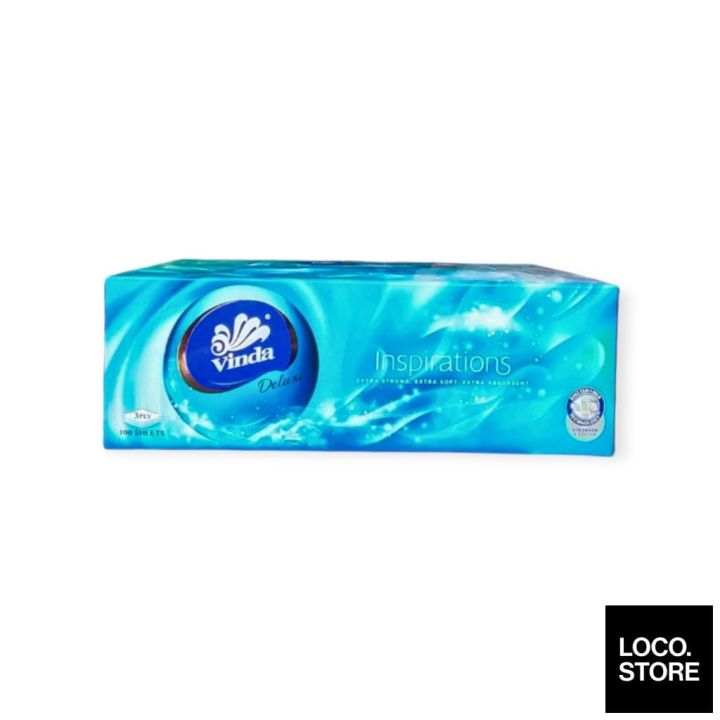 VINDA Deluxe Tissue 3 ply BL 100S 1 Box | Lazada
