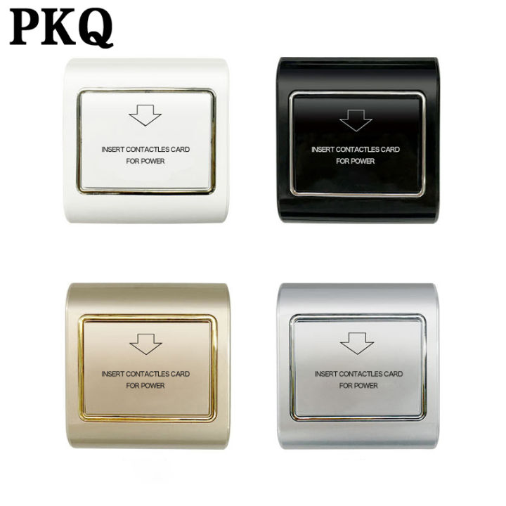 PKQ Aluminum Hotel Energy Saving Device Insert Room Key Card for Power ...