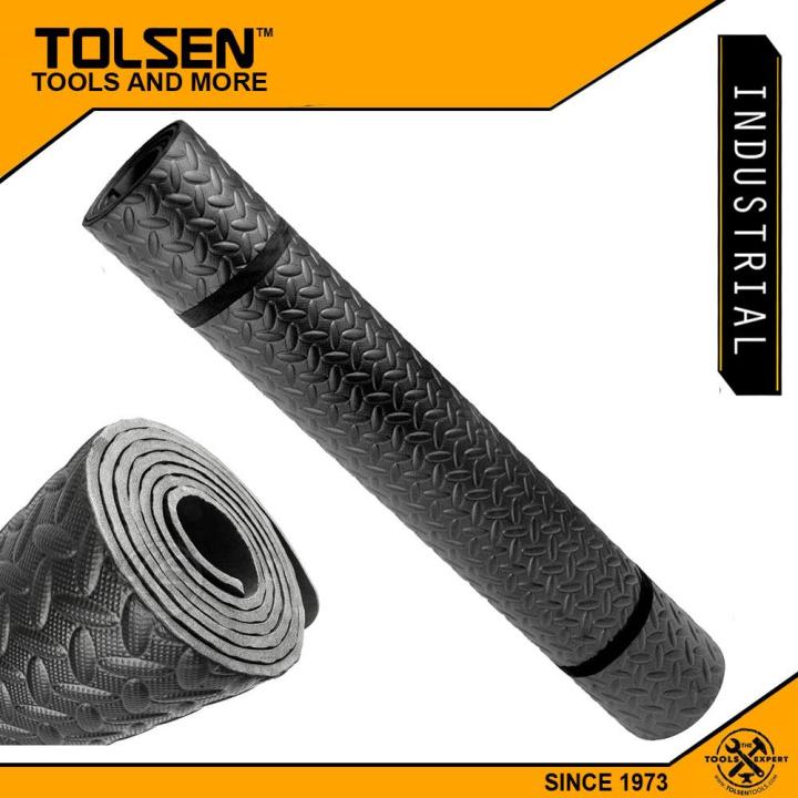 Tolsen Anti-Fatigue Foam Mat (93" x 46") Foam EVA Water Resistant 65499 ...