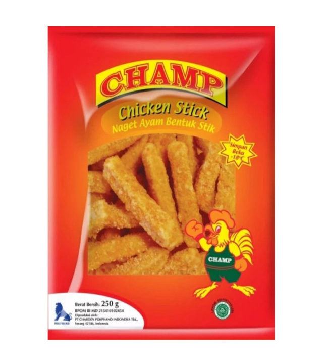 Champ Chicken Nugget Stick 250Gr / Naget Ayam Stik Champ | Lazada Indonesia