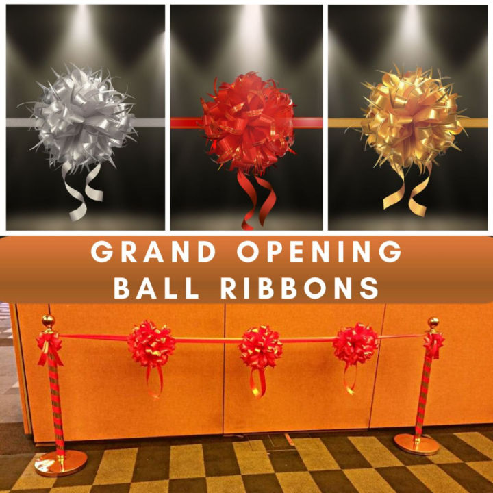 30cm Ball Ribbon for Grand Opening Ceremony Aacc246 | Lazada Singapore