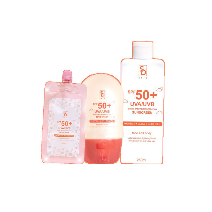 Sugar Dolls SD SPF 50+ UVA/UVB Broad Spectrum Protection Suncreen Face ...