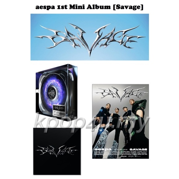 aespa - SAVAGE Mini Album Vol.1 | Lazada