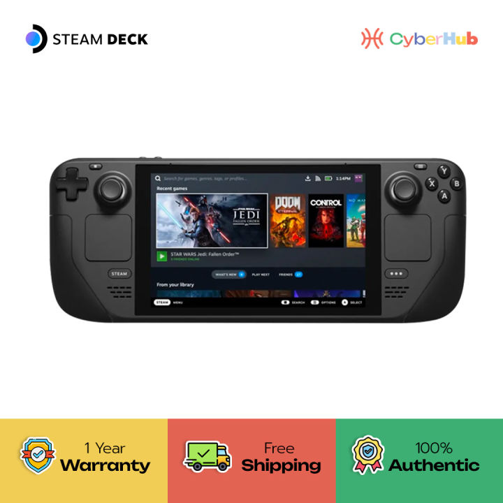 CYBERHUB Steam Deck (64GB/256GB/512GB) | Lazada PH