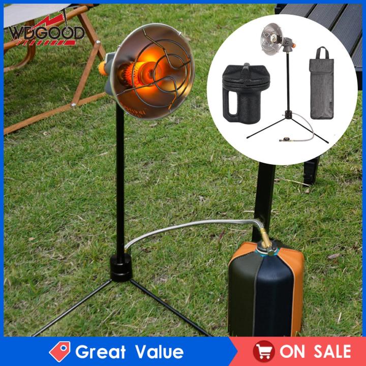 WDGOOD Mini Portable Gas Heater with Stand Heating Small Space Heater ...