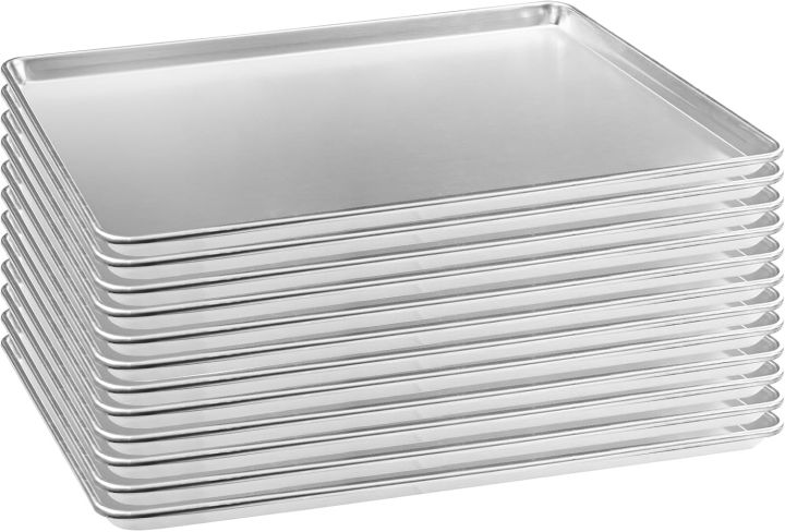 Sheet Pan 18”L 26”W X 1”H Cookie Sheet, 1ks, For Oven in Bakery ...