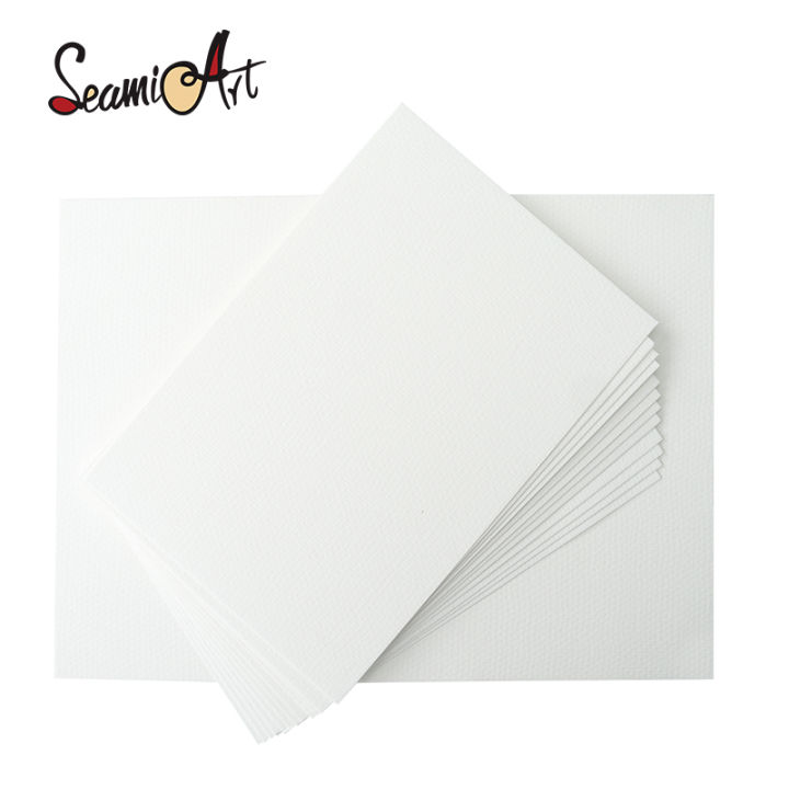 SeamiArt 10pcs 32K 16K Watercolor Drawing Paper 300gsm Hot Cold Pressed ...