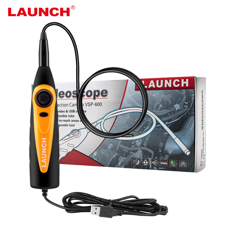 LAUNCH VSP600 USB Inspection Camera VSP-600 5.5MM 6 LED Videoscope for ...