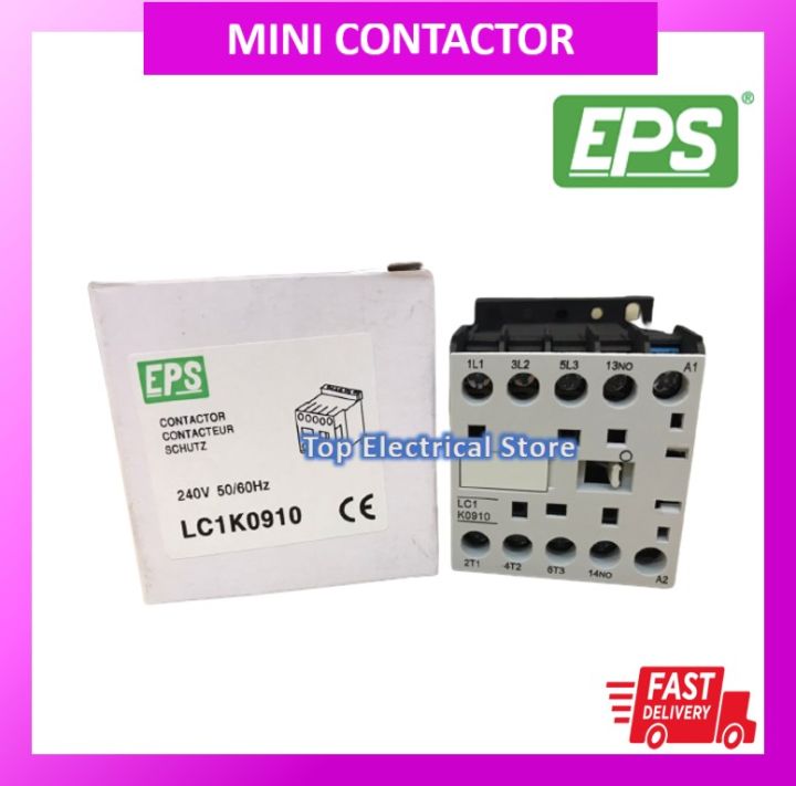 EPS MINI CONTACTOR 20A 240V COIL 4P | Lazada