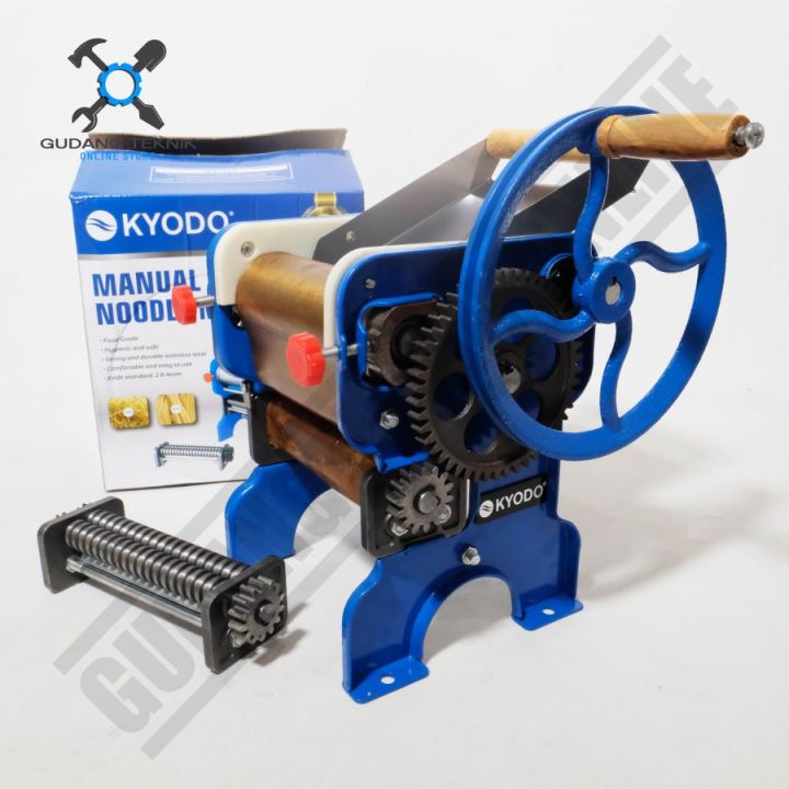 KYODO KMN-150 / Gilingan Penggiling Mie Manual - Mesin Cetak Mie Manual / Noodle Maker | Lazada ...