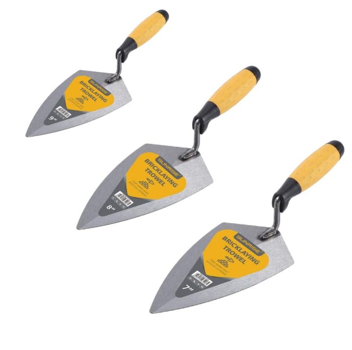 Cement Trowel With Wood Handle 6'' , 7'', 8'' , 9'' (per pcs) | Lazada PH