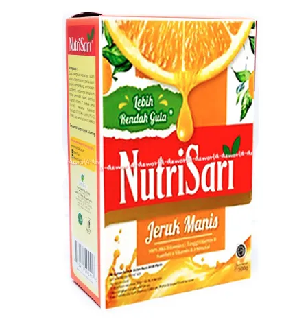 Nutrisari Rasa Jeruk Manis 500gr Minuman Orange Nutri Sari Bubuk Jeruk ...