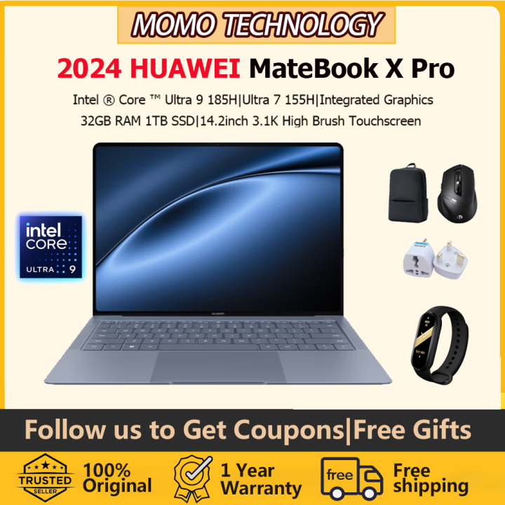 2024 New HUAWEI MateBook X Pro|VGHH-32 HUAWEI Laptop|Ultra 9 185H|Ultra 7 155H|14.2inch 3.1K ...