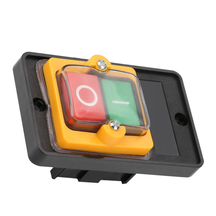 ON-Off Pushbutton Switch Snap-in Waterproof Switch AC220V/380V 10A ...