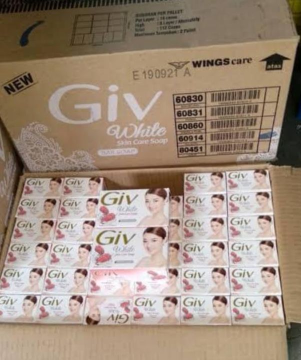 1 dus sabun GIV 76gr isi 72 pcs, all varian | Lazada Indonesia