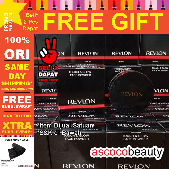 REVLON Bedak Tabur | REVLON Touch & Glow Face Powder 24gr T&G 24 gr ...