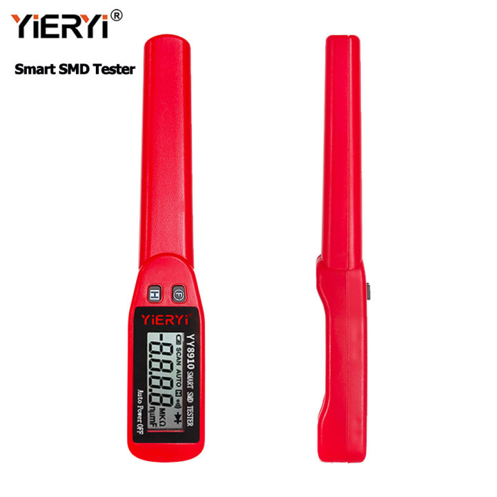 Yieryi Smart SMD Tester Electrical Multimeter Resistance Capacitance ...