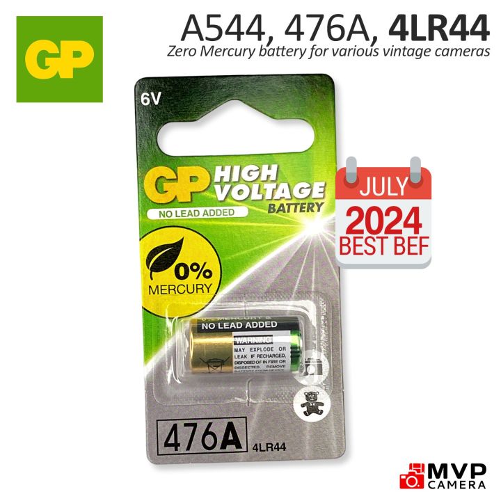 AUTHENTIC GP SUPER High Voltage 6V Alkaline Battery 4LR44 476A A544 ...