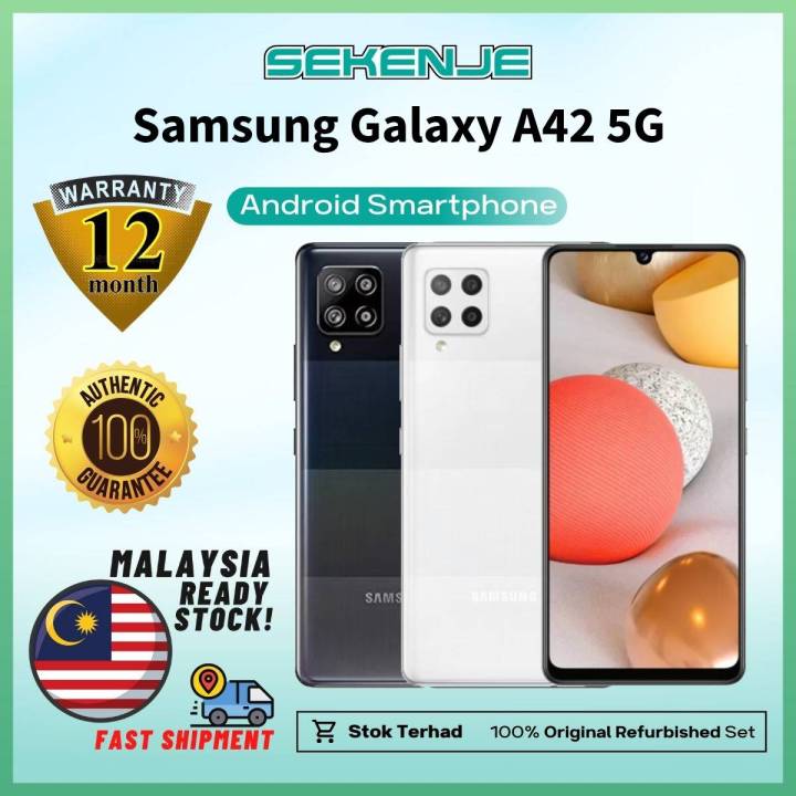 Samsung Galaxy A42 5G 128GB + 6GB RAM 100% Original Refurbished Set | Lazada
