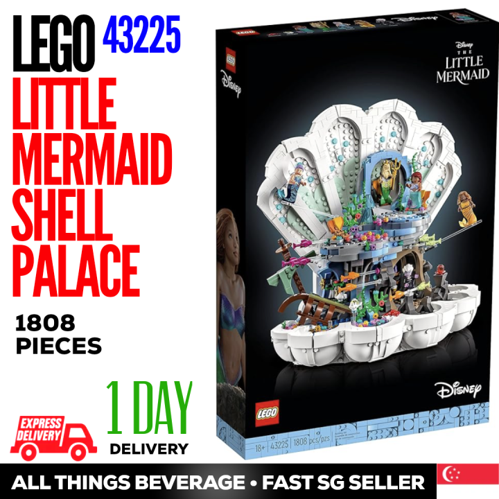 1 Day Delivery - LEGO Disney Princess 43225 The Little Mermaid Royal ...
