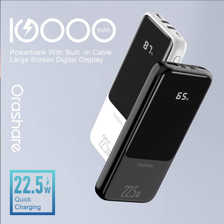 Orashare OH10Pro 10000mAh Powerbank SCP 22.5W Super Fast Charge ...