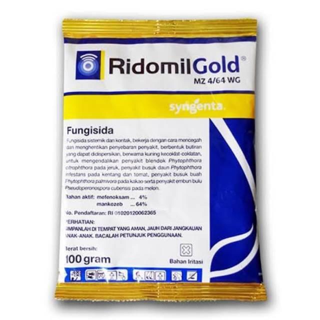 Ridomil Gold 100 Gram Obat busuk Batang dan Layu Fusarium | Lazada ...