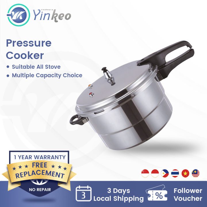 Yinkeo Pressure Cooker Periuk Tekanan 4-17L | Lazada