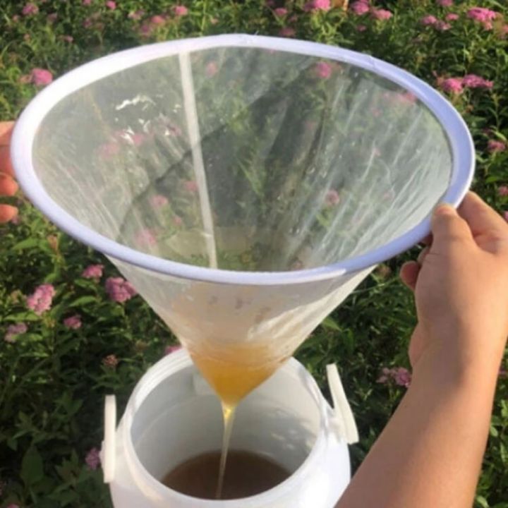 150 Mesh Bee Honey Filter Precision Screener Strainer Funnel-shaped ...