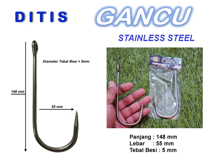 DITIS GANCU Stainless 145mm | Lazada Indonesia