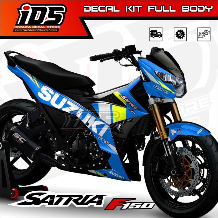 Stiker Satria Fu FI New Full Body Terbaru Decal Satria FU 150 Fi New ...