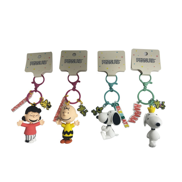 MINISO พวงกุญแจ ตัวการ์ตูนสนูปปี้ Snoopy Celebrate Collection | Lazada ...