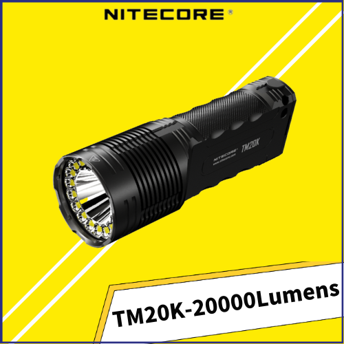 NITECORE TM20K 20000Lumens LED Flashlight QC Fast USB Rechargeable ...