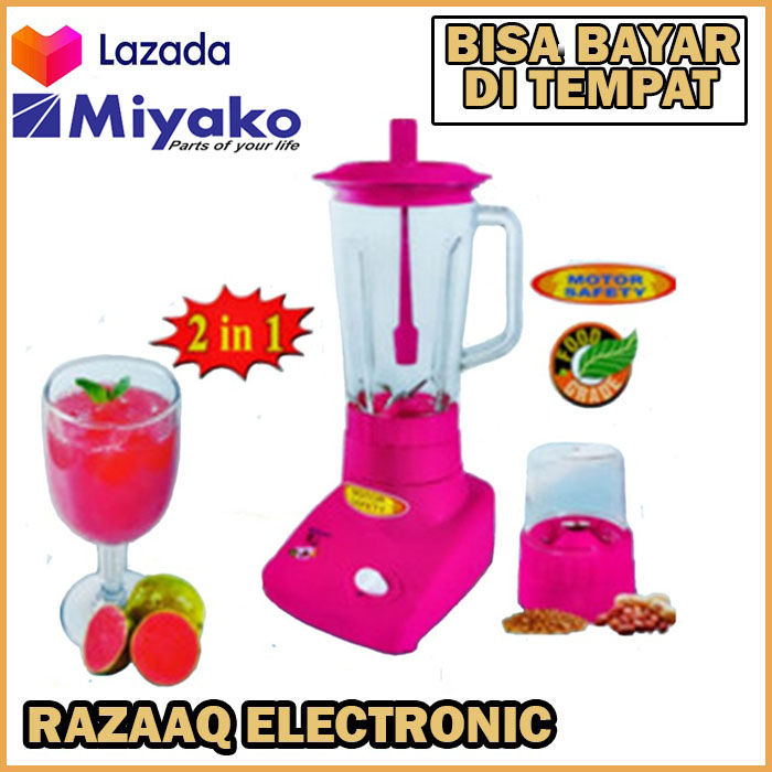 Miyako BL 301/101 PL– Blender Plastik 1 Liter 2in1 200 Watt | Lazada ...
