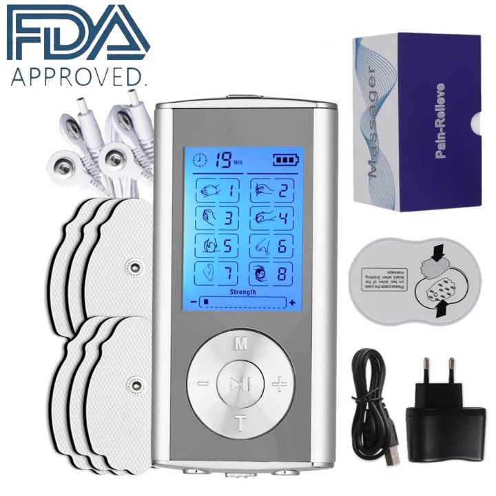 【Must-Have Gadgets】 Digital Therapy Unit 8 Modes Electric Ems Muscle ...