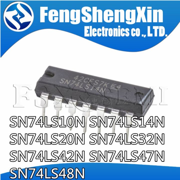 10PCS HD74LS32P DIP SN74LS32N DIP-14 74LS32 SN74LS10N SN74LS14N 74LS14 ... 10PCS HD74LS32P DIP SN74LS32N DIP-14 74LS32 SN74LS10N SN74LS14N 74LS14 ...