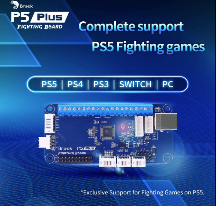 Brook P5 Plus Fighting Board Fusion PS5/ PS4/ PS3, PC, Switch | Lazada PH
