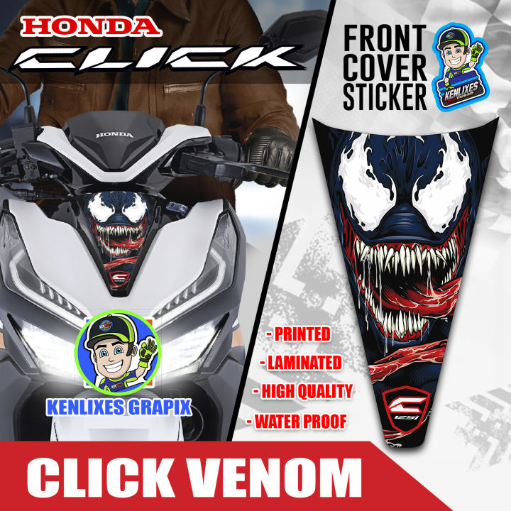 Honda Click Front Cover Sticker Decals | Lazada PH
