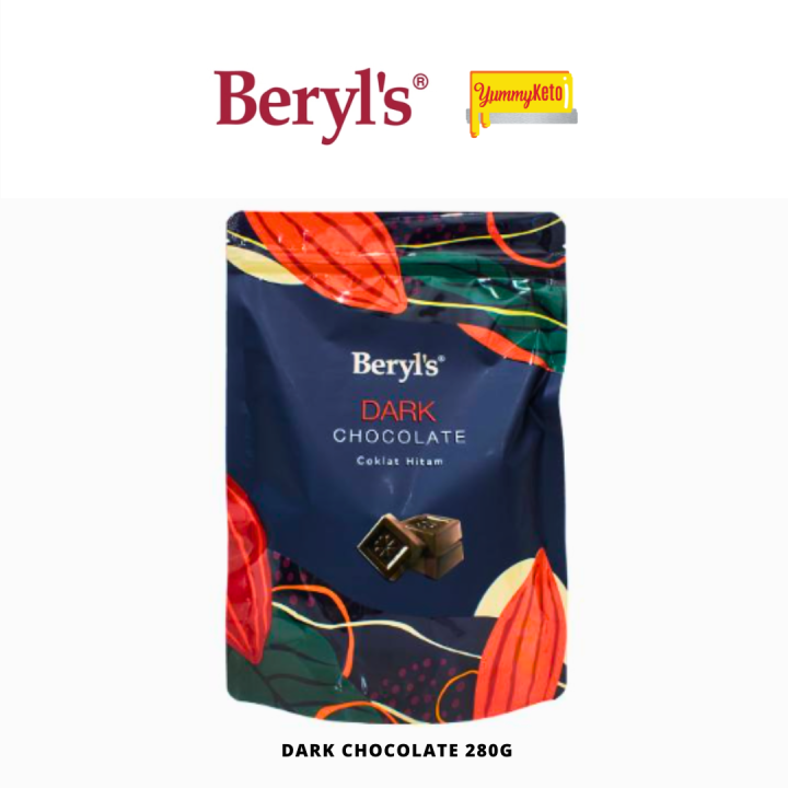 Beryl's DARK CHOCOLATES Low Sugar Non-Keto HALAL | Lazada