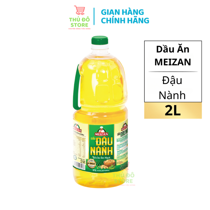 Dầu Ăn Meizan Đậu Nành - Chai 2L | Lazada.vn