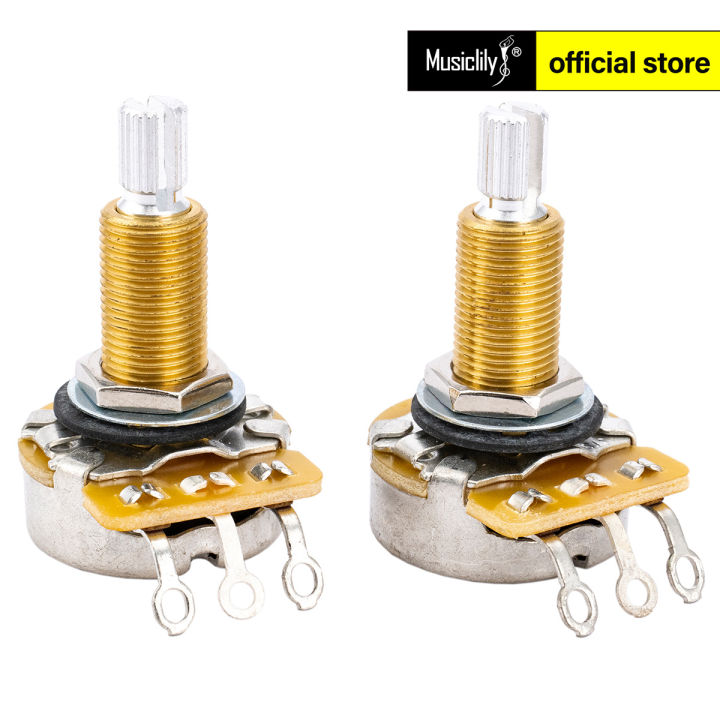 CTS 450 Series A500K Inch Size 24-Spline Split Long Shaft Pot Audio ...