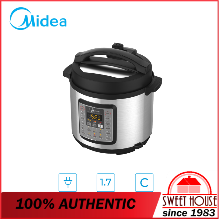 Midea MY-D6007SS2 5.7L Pressure Cooker With Dual Inner Pots | Lazada