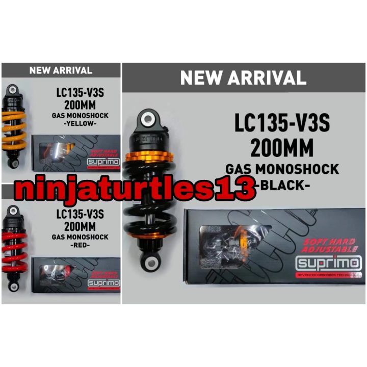 BLACK SERIES mono lc135 v1 v2 v3 v4 v5 v6 v7 monoshock suprimo v2 ...
