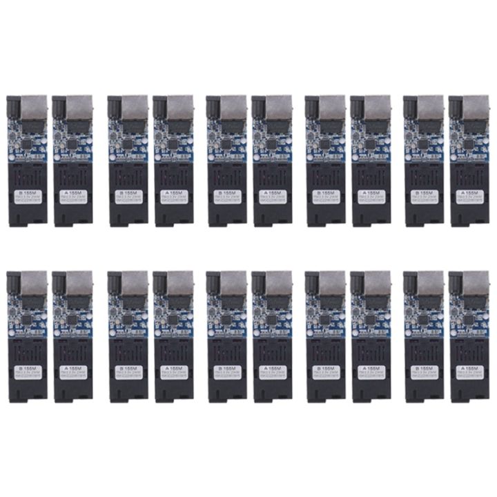 Mini Fiber Optical Media Converter 10/100Mbps Single Mode Single 20Km ...