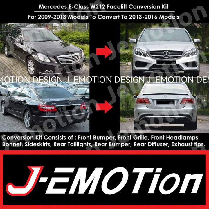 【Pre-order】MERCEDES BENZ W212 CONVERT FACELIFT AMG E63 BODY PARTS AND ...