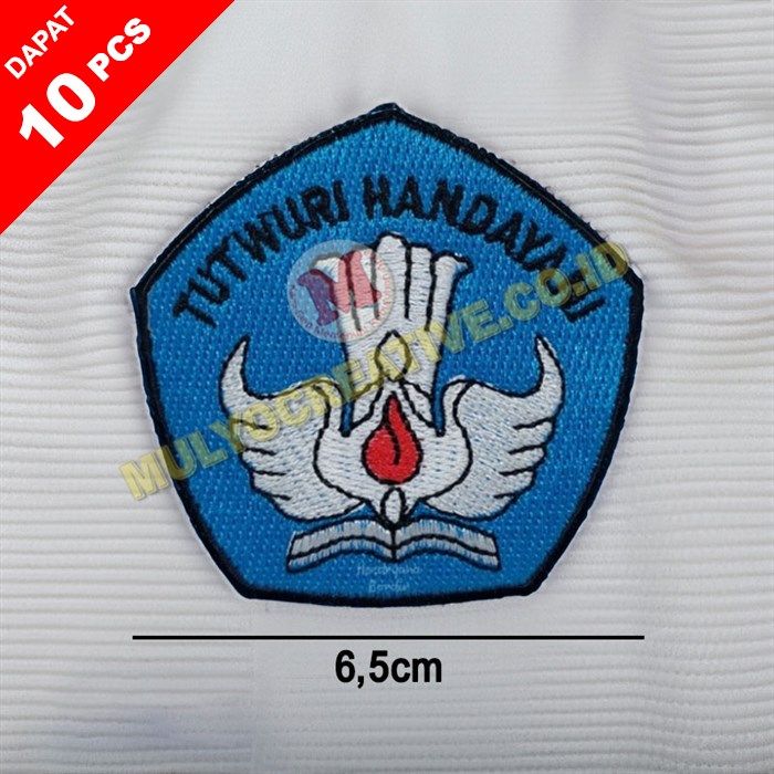 Bordir Logo Tut Wuri Handayani Bordir Tutwuri Besar dan Kecil | Lazada ...
