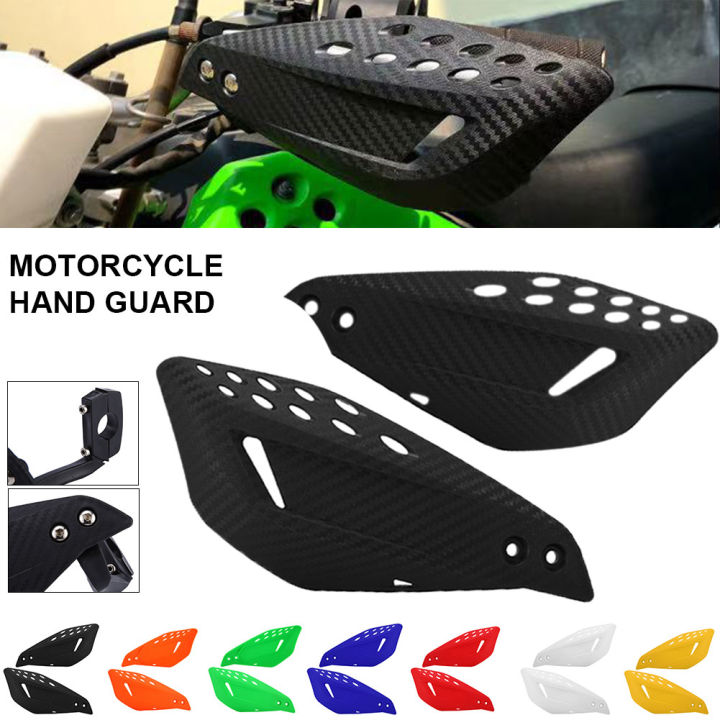 FUVOYA【New Arrive】Universal Motorcycle Handguard Plastic ATV Dirt Bike ...