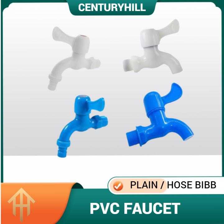 PVC Faucet (Plain Bibb and w/ Hose Bibb) Plastic Faucet / Gripo | Lazada PH