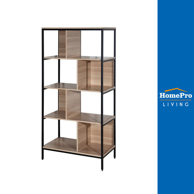 HomePro ชั้นวางของ 4 ชั้น FURDINI COPER 80 ซม. สีไวท์โอ๊ค แบรนด์ FURDINI | Lazada.co.th